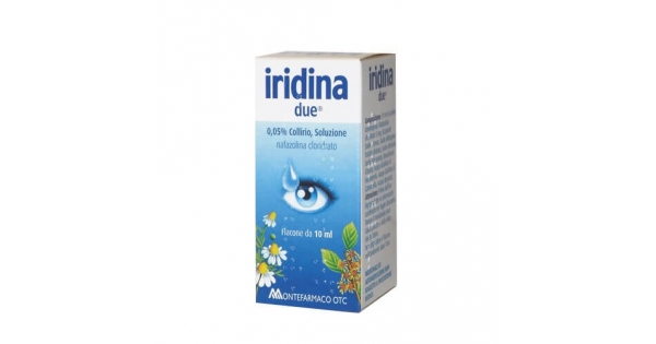 Краплі для очей з ефектом "відбілювання" Iridina Due 10мл