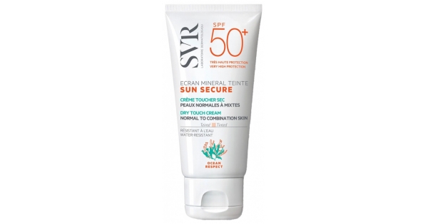 SVR Sun Secure Tinted Mineral Screen мінеральний сонцезахисний крем з ...